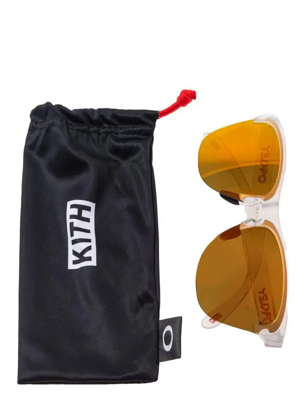 Kith X Oakley Frogskin Sunglasses - Lite Ruby