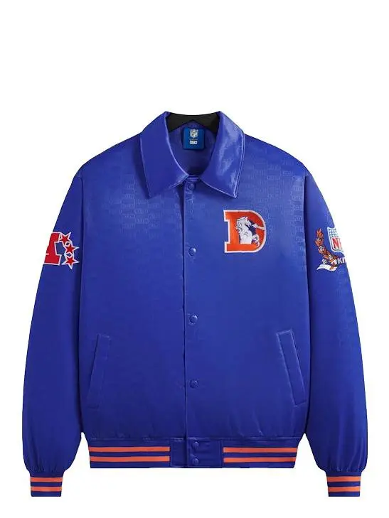 Kith X Nfl Broncos Satin Bomber Jacket - Sonam