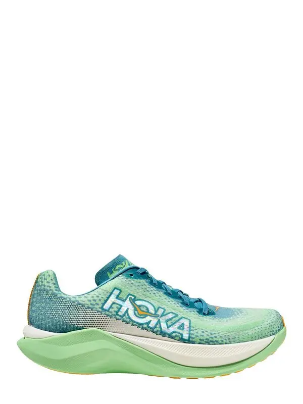 Hoka One One Mach Xin Athletic Shoes - Ocean Mist/lime