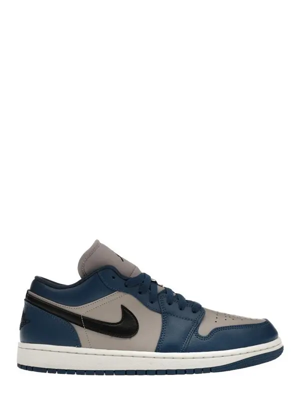 JORDAN 1 Low Sneakers - French Blue/college Grey/sail