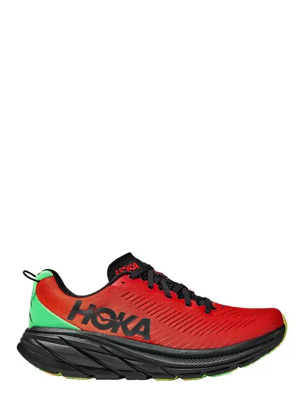 Hoka One One Rincon 3 Athletic Sneakers - Red Alert/flame