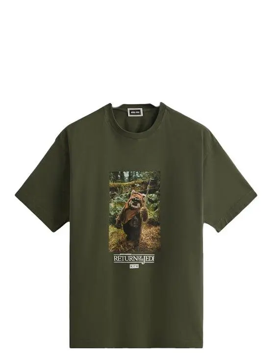 Kith X Star Wars Ewok Vintage Tee Shirt - Cypress