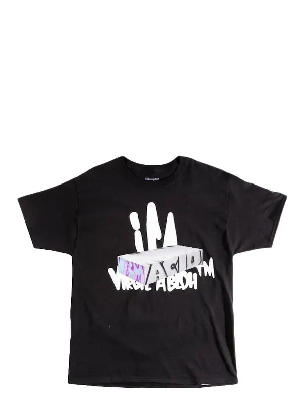 VIRGIL ABLOH Ica Graffiti T-shirt - Black