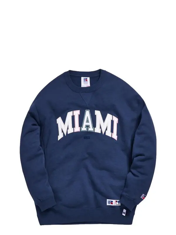 Kith X Russell Athletic X Vogue Crewneck Sweatshirt - Insignia Blue