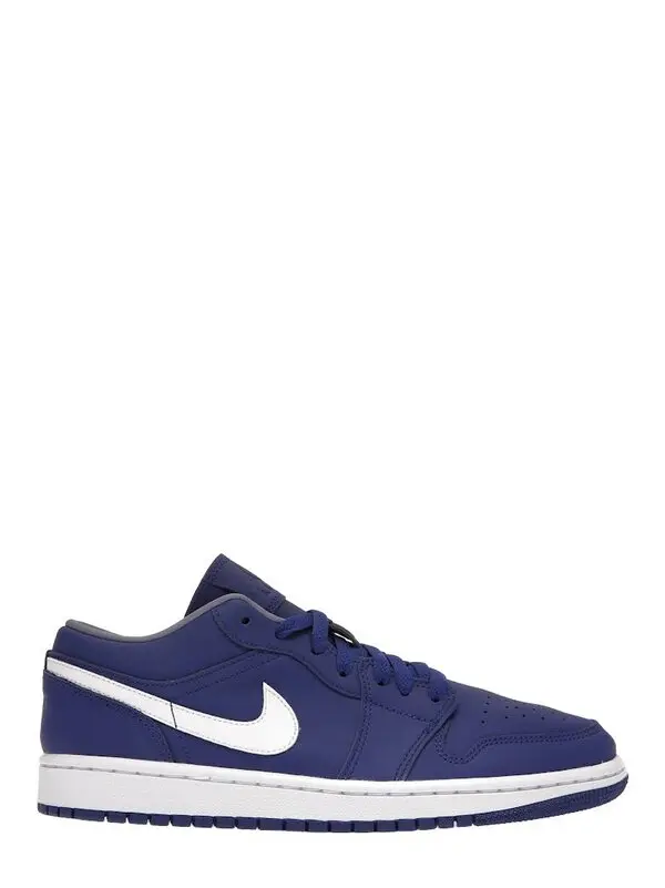 JORDAN 1 Low-top Sneakers - Deep Royal Blue/iron Purple/white