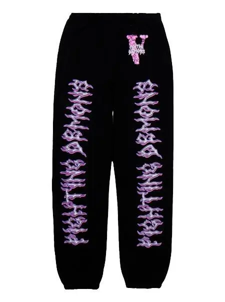 JUICE WRLD X Vlone Rider Sweatpant - Black