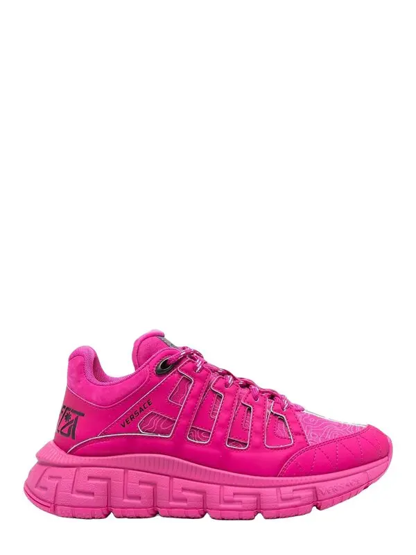Versace Trigreca Sneakers - Fuchsia/black