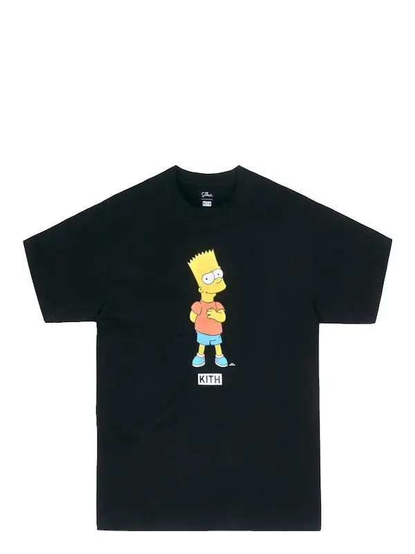 Kith X The Simpsons Bart Tee Shirt - Black