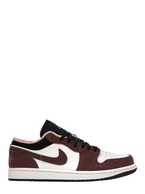 JORDAN 1 Low Mocha - Light Chocolate/crimson Bliss/black