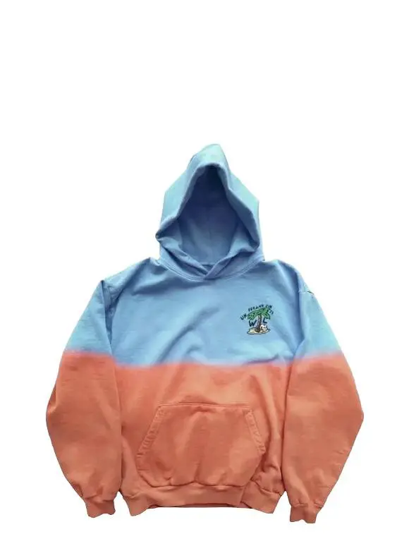 WARREN LOTAS Bad Bunny Un Verano Sin Ti Ombre Hoodie - Blue