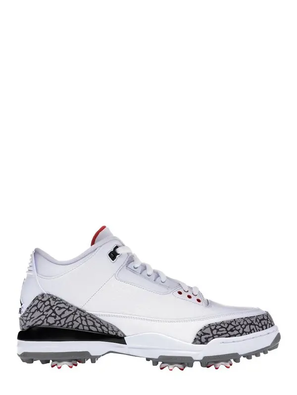JORDAN 3 Retro Golf Sneakers - White/black