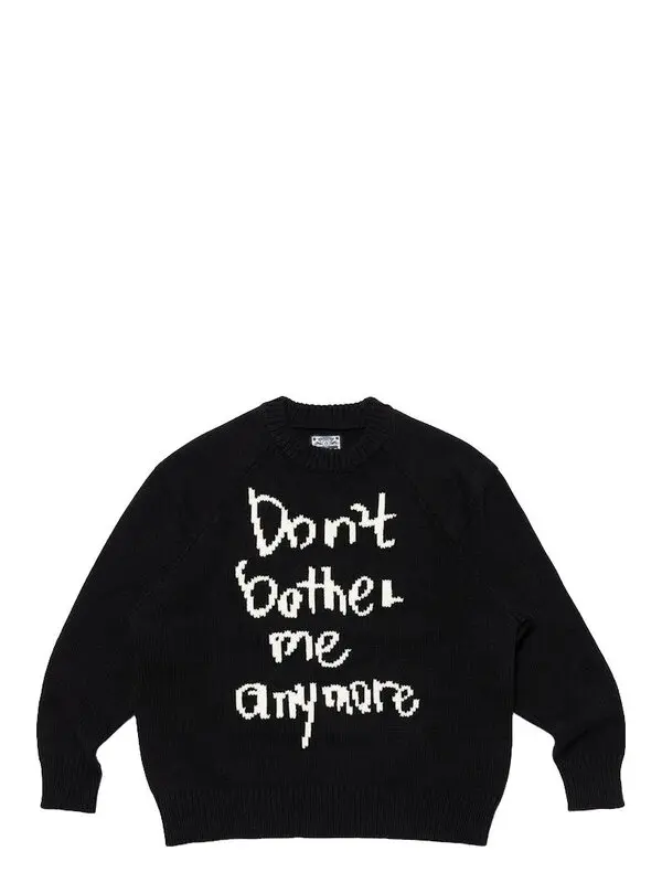 WASTED YOUTH 1 Knit - Black