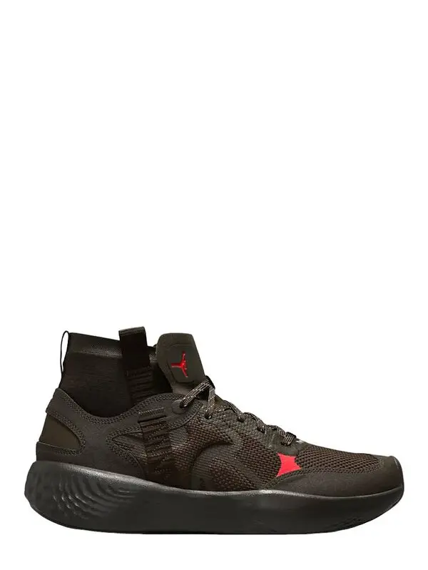 JORDAN Delta 3 Mid Sneakers - Dark Chocolate/infrared 23