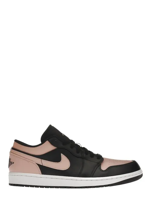 JORDAN 1 Low Sneakers - Black/crimson Tint/white