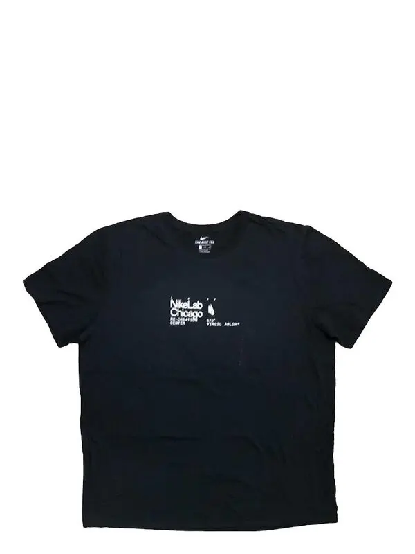 VIRGIL ABLOH Nike Chicago Tee Shirt - Black