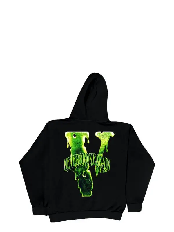 VLONE X Never Broke Again Slime Hoodie - Black