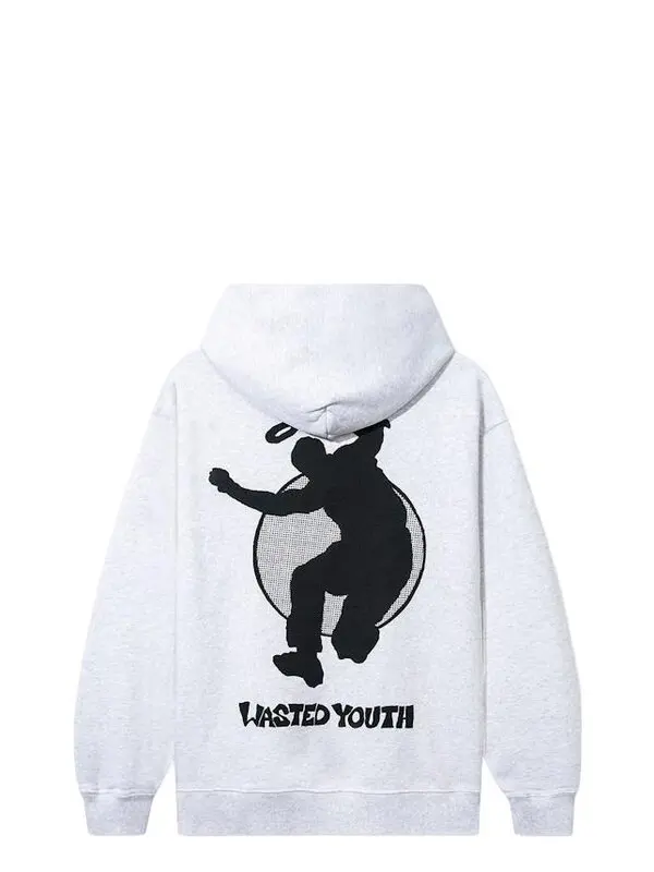 WASTED YOUTH X Union Osaka Hoodie - Heather Grey