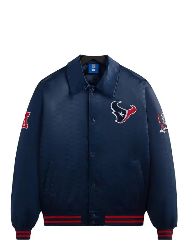 Kith X Nfl Texans Satin Bomber Jacket - Meter