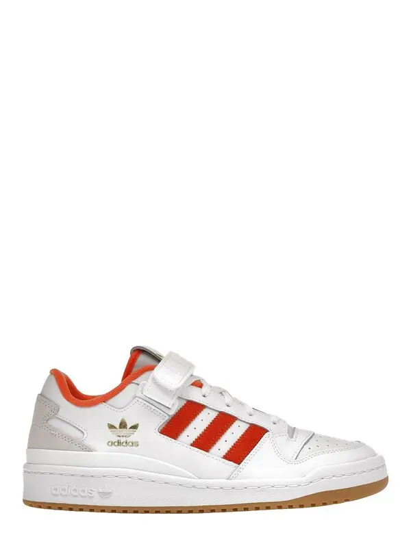 Adidas Forum Low Sneakers - Cloud White/true Orange/gum