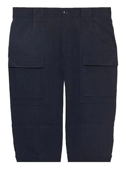 Gucci Nylon Cropped Pant - Navy Blue