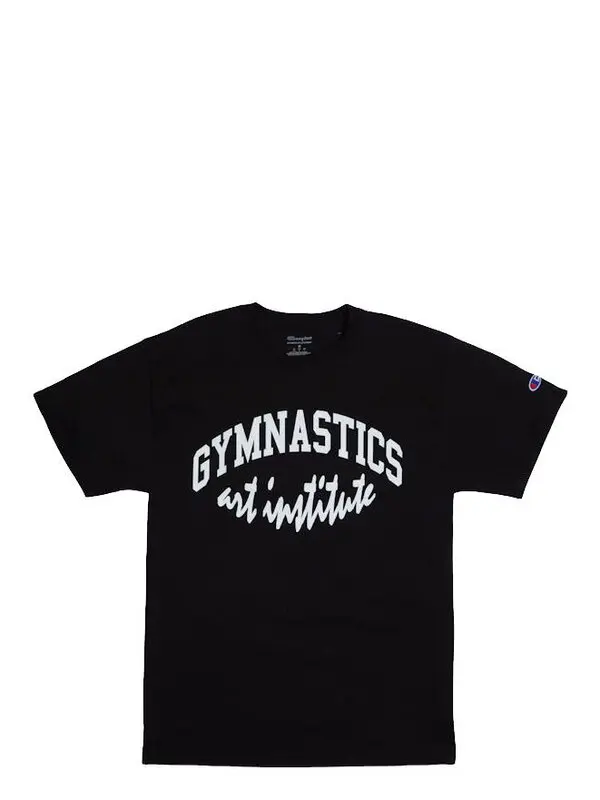 VIRGIL ABLOH Brooklyn Museum Gymnastics Art Institute T-shirt - Black