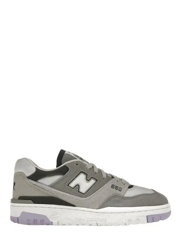 NEW BALANCE 550 Sneakers - Shadow Grey/grey Matter/lilac Glo