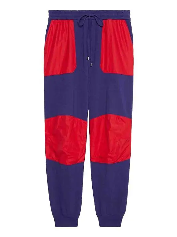 Gucci X The North Face Jogging Pant - Blue/red
