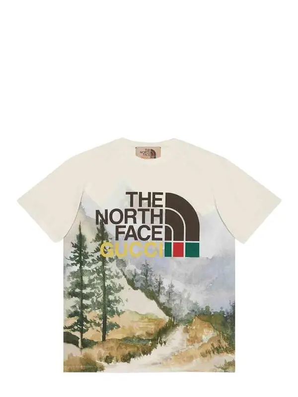 Gucci X The North Face T-shirt - Trail Print