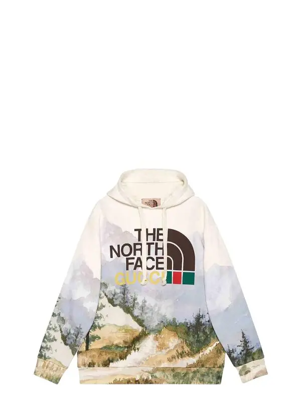 Gucci X The North Face Sweatshirt - Trail Print