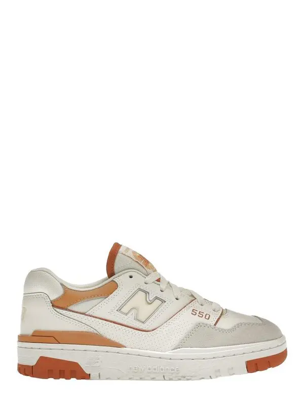 NEW BALANCE 550 Sneakers - White/au Lait/brown