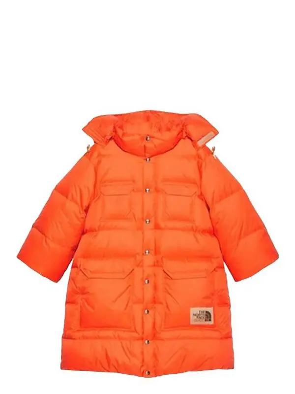Gucci X The North Face Nylon Jacket - Orange