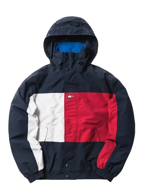 Kith X Tommy Hilfiger Reversible Jacket - Navy/blue
