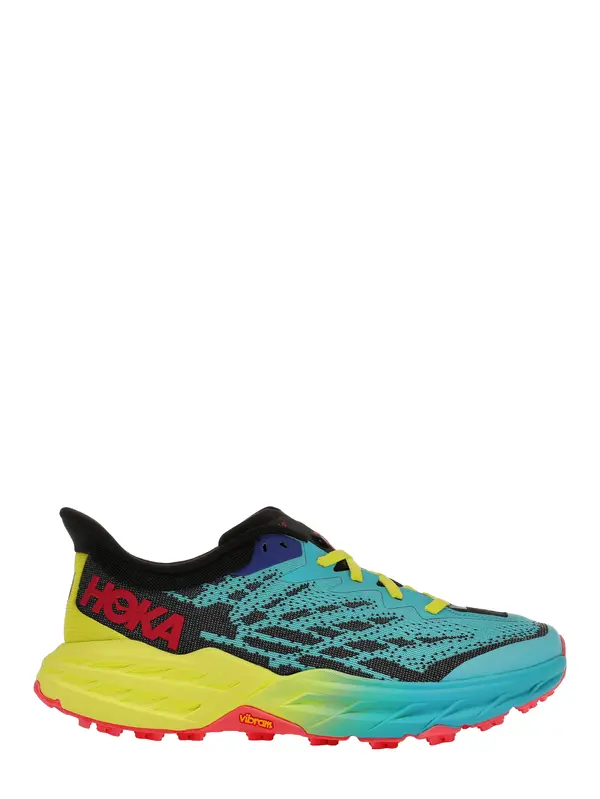 Hoka One One Speedgoat 5 Athletic Sneakers - Scuba Blue/black