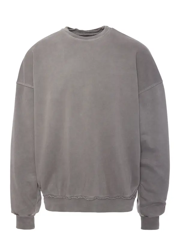 HAIDER ACKERMANN Perth Raw Edge Sweater - Grey