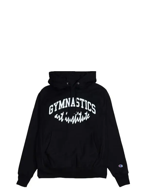 VIRGIL ABLOH Brooklyn Museum Gymnastics Art Institute Hoodie - Black