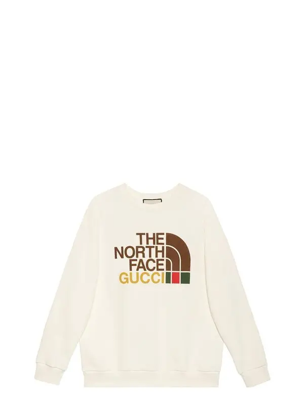 Gucci Oversized Cotton Sweatshirt - White