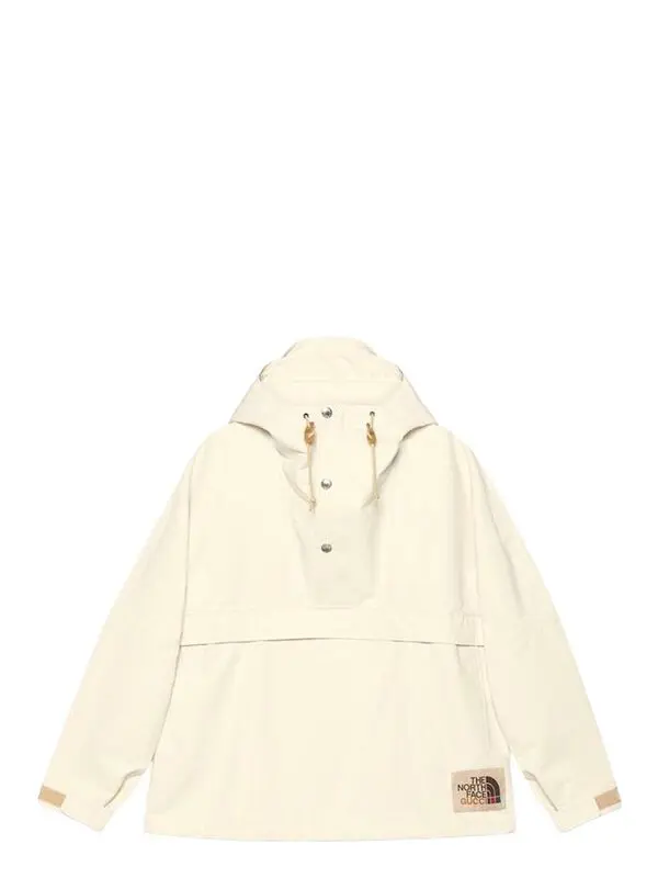 Gucci X The North Face Light Nylon Windbreaker - Beige