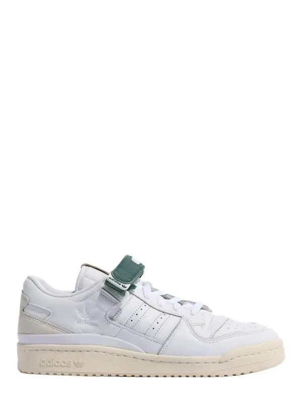 Adidas Forum Low Strapin Sneakers - White/dark Green