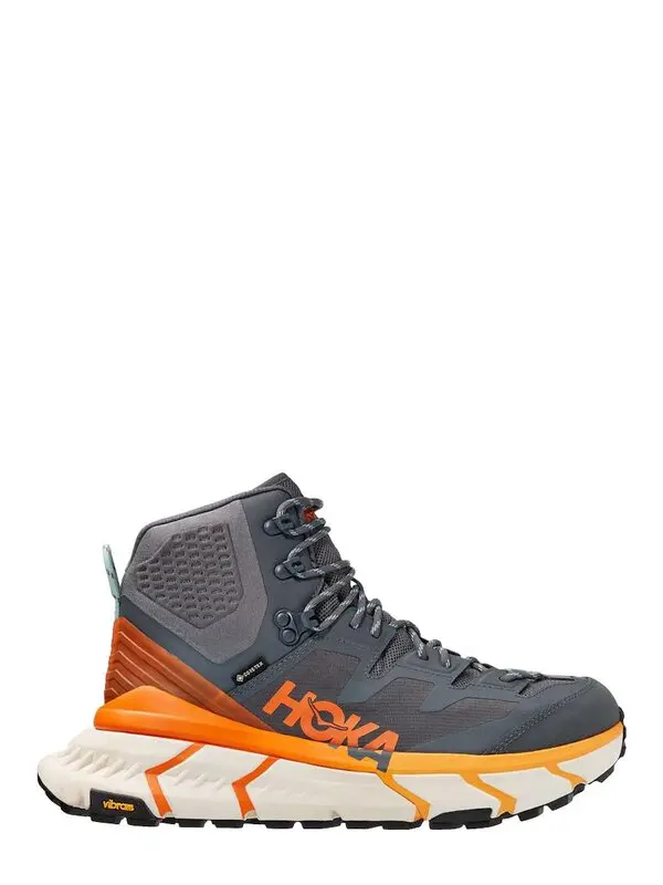 Hoka One One Tennine Hike Gore-tex Boots - Castlerock/persimmon Orange