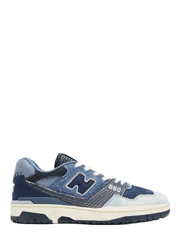 NEW BALANCE 550 Boro Pack Sneakers - Indigo/blue