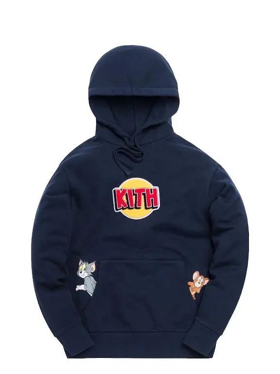 Kith X Tom & Jerry Hoodie - Navy