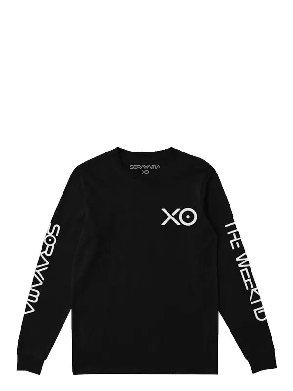 HAJIME SORAYAMA X The Weeknd Echoes Of Silence Longsleeve - Black