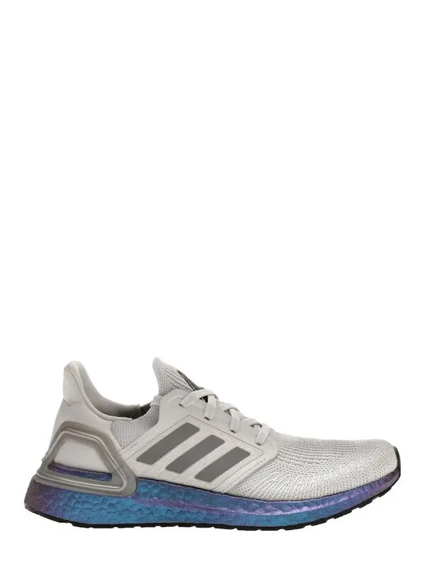 Adidas Ultra Boost 20 Running Sneakers - Dash Grey/grey Three/boost Blue Violet