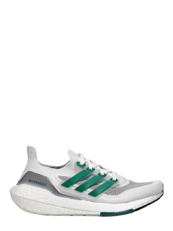 Adidas Ultra Boost 21 Sneakers - Cloud White/sub Green/core Black