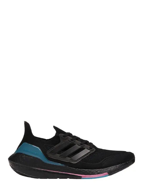 Adidas Ultra Boost 21 Sneakers - Core Black/carbon/active Teal