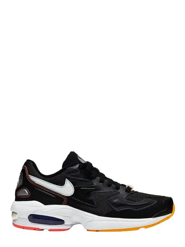 Nike Air Max2 Light Contrast Stitching Sneakers - Black/white/psychic Purple