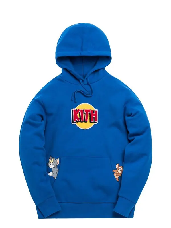 Kith X Tom & Jerry Hoodie - Royal Blue