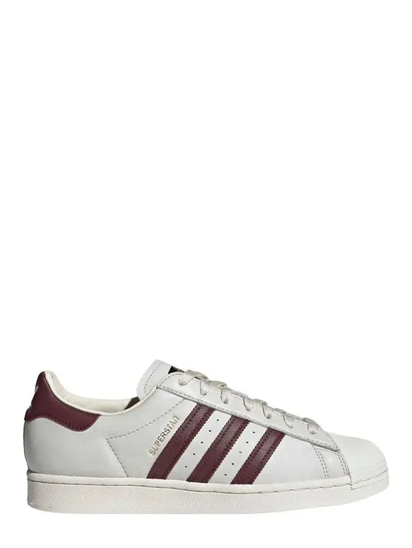 Adidas Superstar Sneakers - Off White/maroon