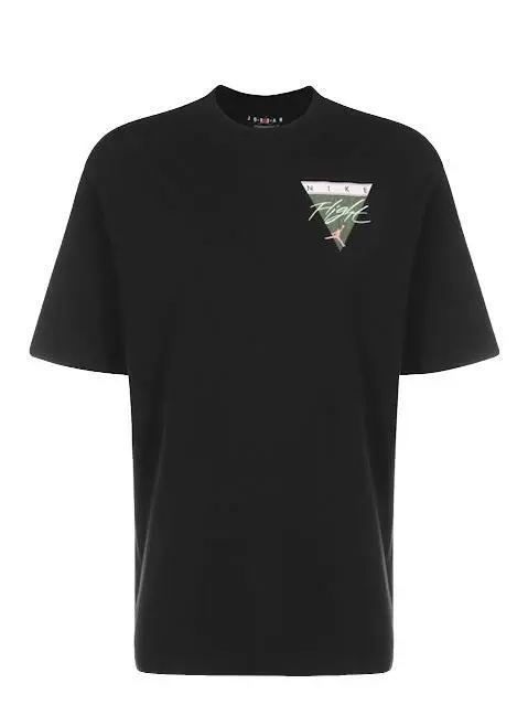 Nike Jordan Flight Essentials Tee Shirt - Black/sunset Pulse
