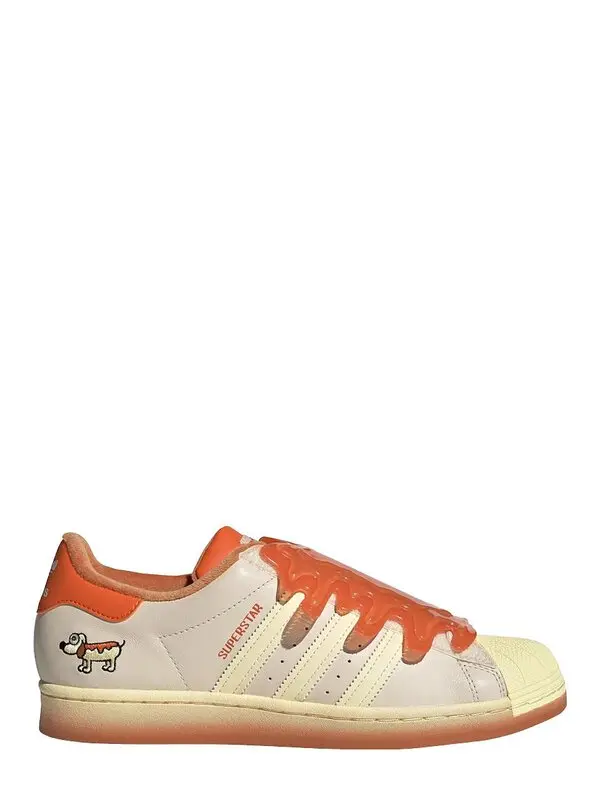 Adidas Superstar Melting Sadness Hot Dog Sneakers - Yellow/orange